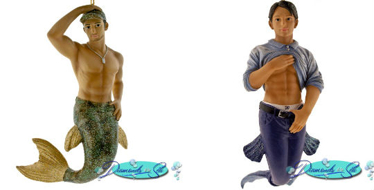 Amazing Things: Mermen Christmas Tree Ornaments