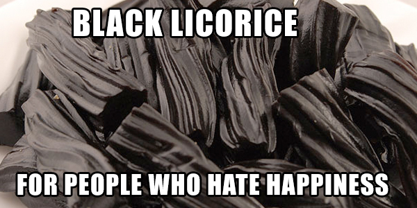 Black Licorice Is The Scariest Thing About Halloween Thats Normal