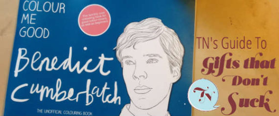 TN's Guide To Gifts That Don't Suck: The Benedict Cumberbatch Coloring ...